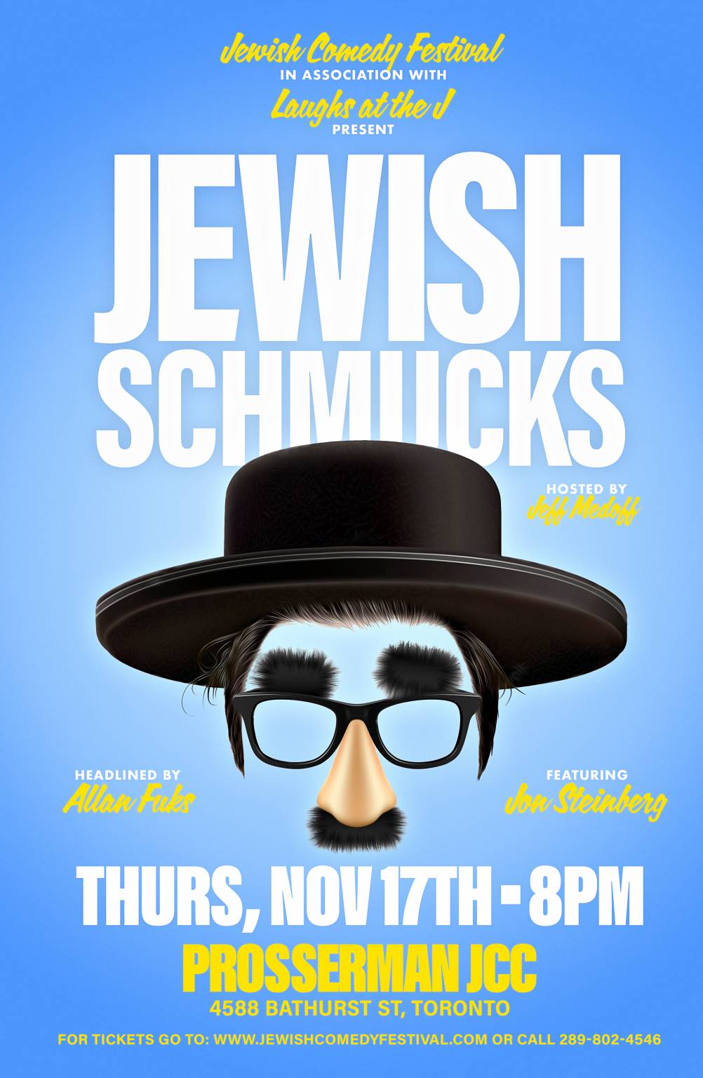 2022 Toronto Jewish Comedy Festival Presents Jewish Schmucks - 2022 ...